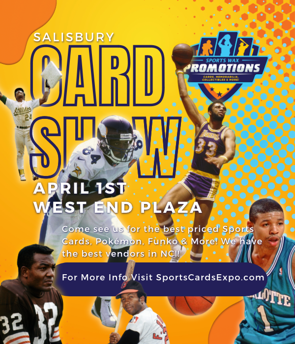 Upcoming Events - NC's Premier Sports Cards Show | Pokemon | Funk ...